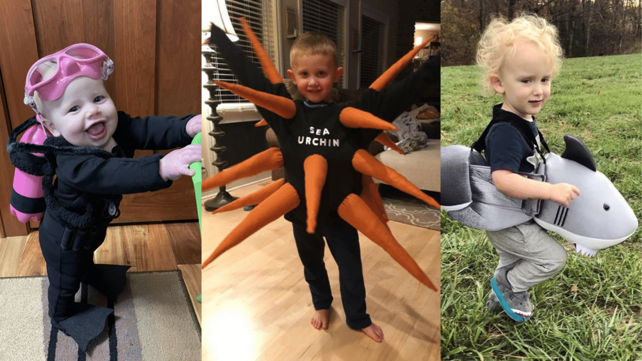 DIY Kid Scuba Diver Costume + 7 Other Ocean-Themed Halloween Costumes ...