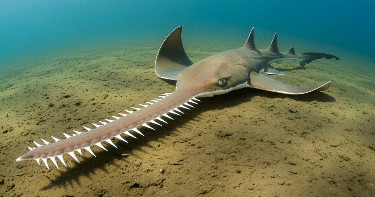 Meet the Sawfish: A Critically Endangered Ray with a Chainsaw-Like ...